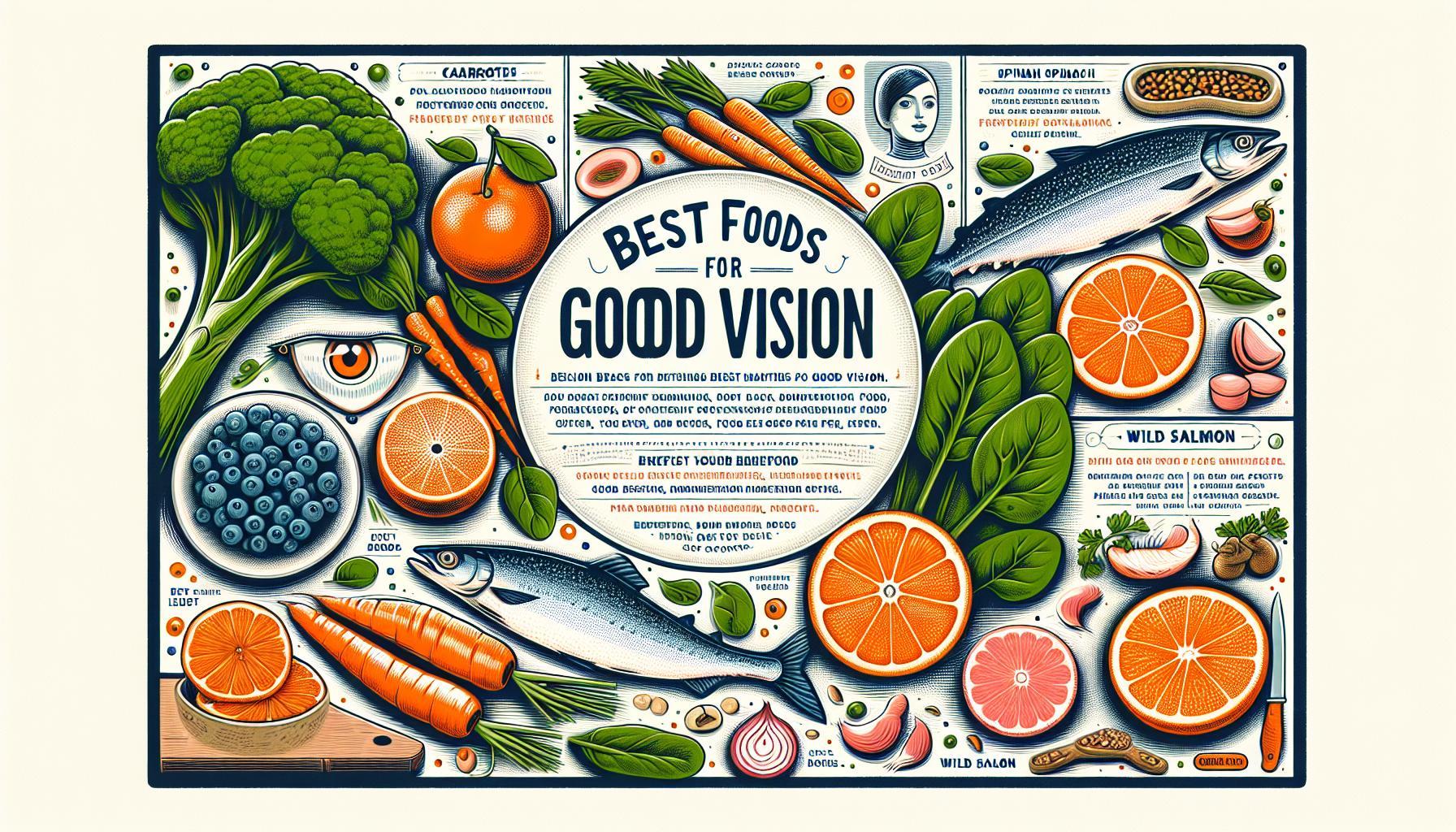 Nutrient-Rich Superfoods: Best Foods for Maintaining Good Vision